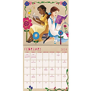Disney Princess Calendar 2024 - Deluxe 2024 Disney Princesses Wall Calendar Bundle with Over 100 Calendar Stickers (Disney Princess Gifts, Office Supplies)