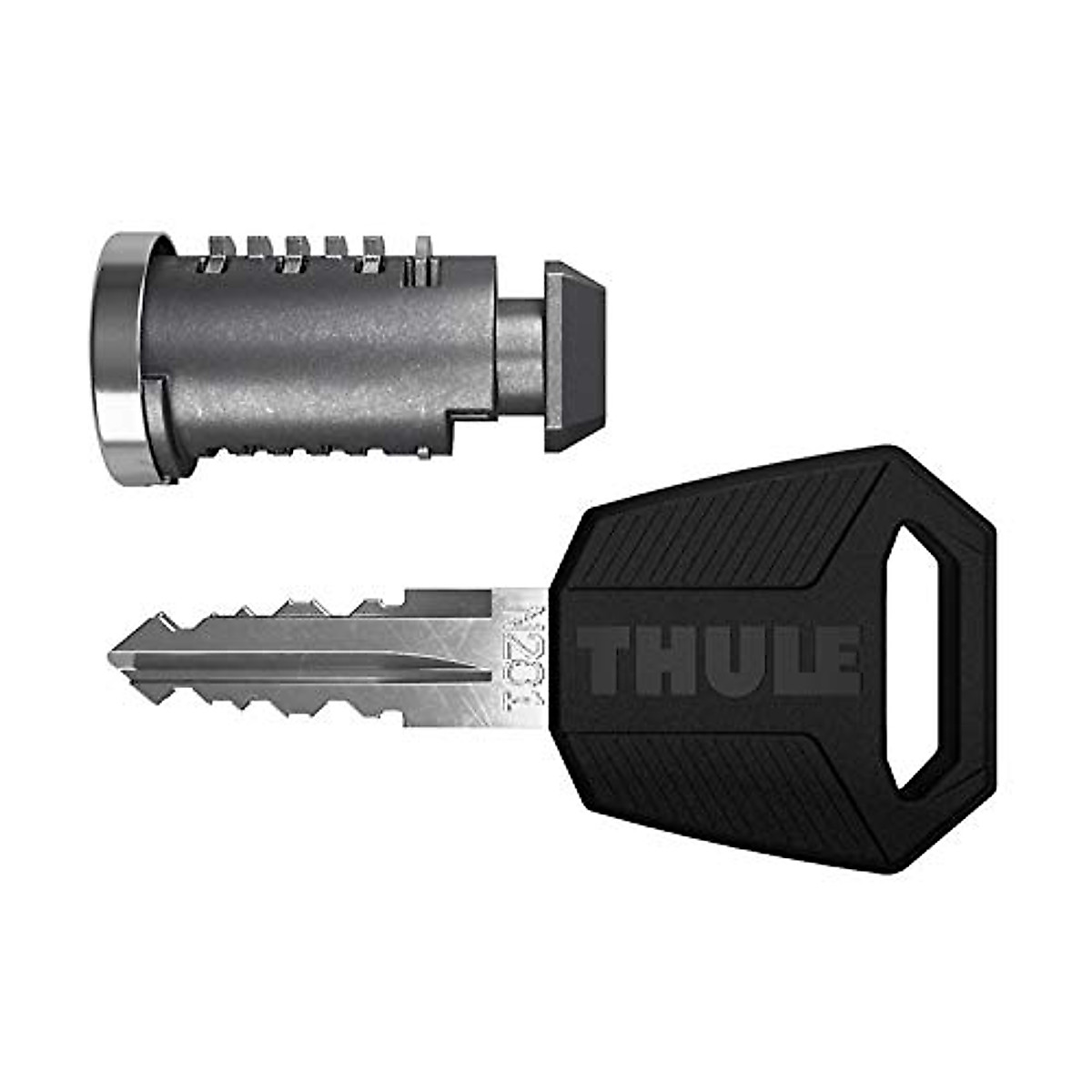 Thule One-Key System 2 Pack, Silver/Black