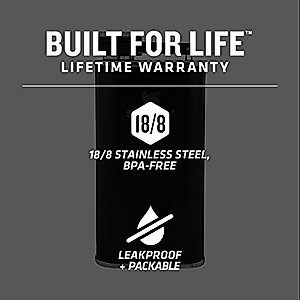 Stanley Classic Flask 8oz with Never-Lose Cap, Wide Mouth Stainless Steel Hip Flask for Easy Filling & Pouring, Insulated BPA-Free Leak-Proof Flask