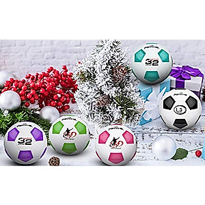 Wisdom Leaves Mini Soccer Ball for Kids/Toddlers,Small Soccer Balls Size 1.5,Baby Toy Balls for Indoor and Outdoor Play Games,Soft and Lightweight（160g）