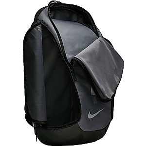 Nike Unisex Hoops Elite Pro Basketball Backpack (Dark Grey/Metallic Cool Grey)