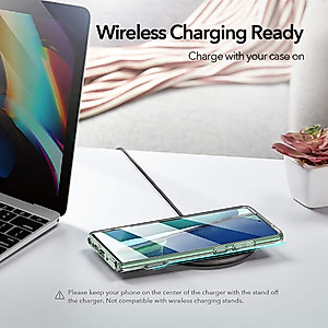 ESR Metal Kickstand Case for Samsung Galaxy Note20, Clear