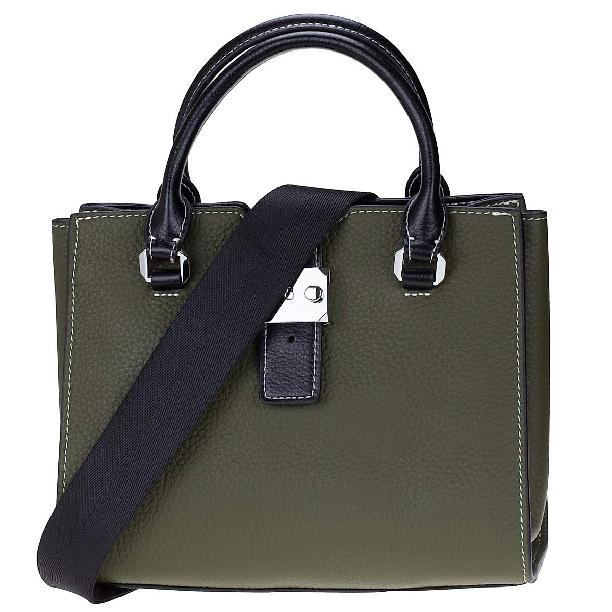 Allzedream Wide Purse Strap Replacement Crossbody Shoulder Bag Adjustable (Black Gold)