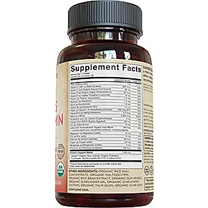 Organic Multivitamins for Women with Probiotics (90 Tablets) – Women Multivitamins for Daily Energy, Digestive Health and Immune Support Supplement with Vitamin B12, C, D and E, Iron, Folate.