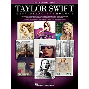 Taylor Swift Easy Piano Anthology - 2nd Edition: Easy-Level Song Arrangements with Lyrics