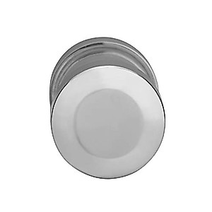 Jovivi Small Acrylic Tube Bottle Urn Necklace Stainless Steel Cremation Jewelry Memorial Ashes Holder Keepsake - Silver