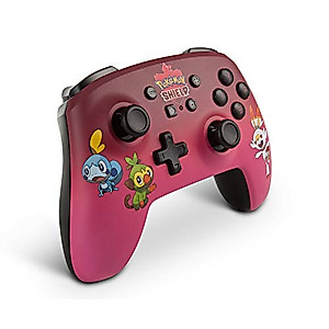 PowerA Enhanced Wireless Controller For Nintendo Switch - Pokemon Shield (Nintendo Switch)