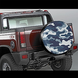 Custom Spare Tire Covers, Design Your Own Personalized Text Image, Customized Spare Tire Cover Waterproof Dust-Proof Tire Protectors for Jeep Camper Truck Travel RV SUV Universal All Vehicles