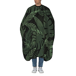 Custom Professional Salon Barber Cape Personalized Hair Cutting Cape with Closure Snap Customized Hairdressing Apron for Barbershop Home (55 x 66 inch)