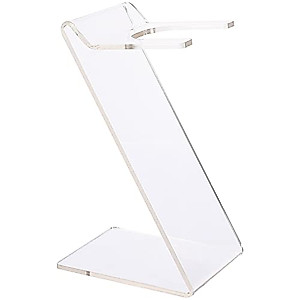 Lurrose Desktop Stand Countertop Hair Dryer Holder Hair Dryer Display Rack Salon Blow Dryer Holder Stand Hair Styling Tool Storage Organizer for Bathroom Desktop Shelf