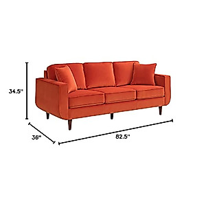 Lexicon Mapleton Living Room Sofa, Orange