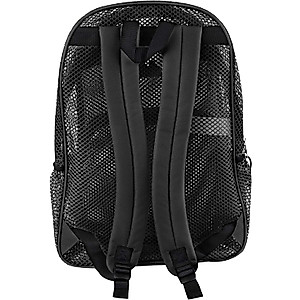 Summit Ridge Bulk Kids Reflective Mesh Backpacks 24 Pack Backpacks with Reflectors for Adults, Kids, School, Beach