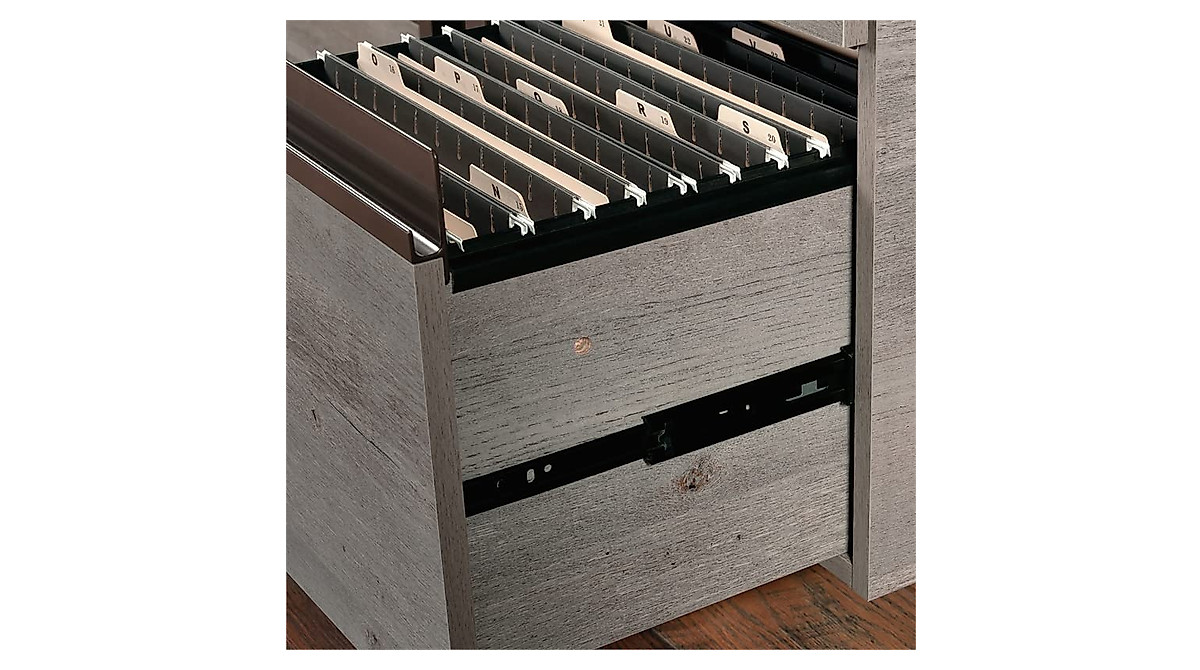 Sauder Manhattan Gate Desk in Mystic Oak – Stylish Home Office Solution