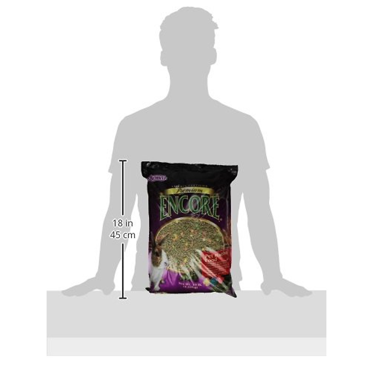 F.M. Brown'S Encore Premium Rabbit Pet Food, 10-Pound