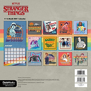 Stranger Things Calendar