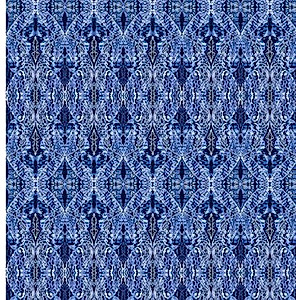 Material Maven Quilt Kit Christmas Snowflakes Beautiful Fabrics by Benartex & MDG, Multicolor, 69 inch X 69 inch