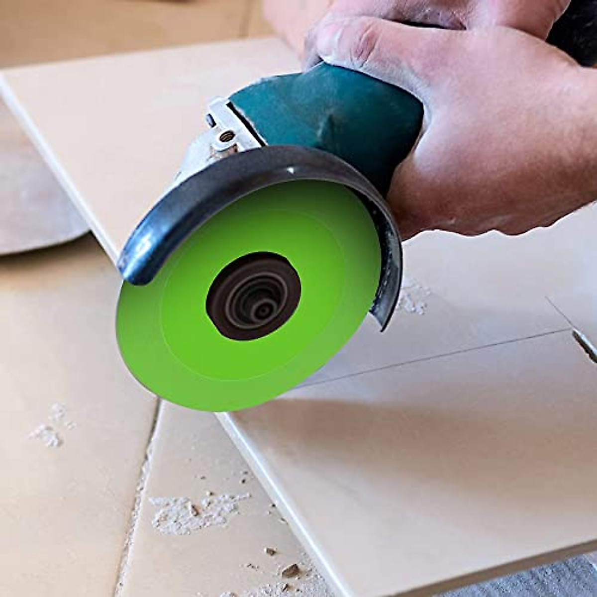 Glass Ceramic Cutting Disc - 1mm Diamond Cutting Blade, Ultra-Thin Saw BladeWheel for Angle Grinder (5 Pack)