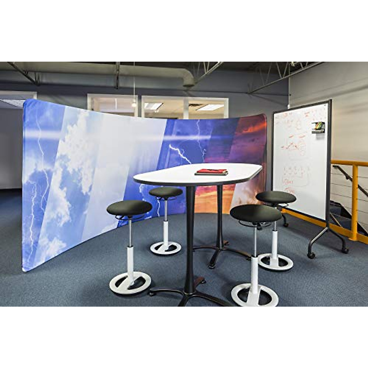 Safco Products Twixt Active Seating, Black