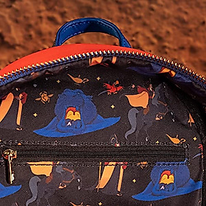 Loungefly Disney Backpack: Aladdin Iago Cosplay Backback - Amazon Exclusive, Multicolor