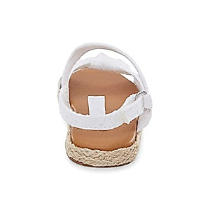 OshKosh B'Gosh Girls Aprill Sandal, White, 12 Little Kid