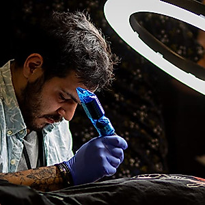 JMU Barrier Film, 4" x 6" Barrier Film Tattoo, Dental Barrier Tape Blue Barrier Film Roll 1200 Sheets