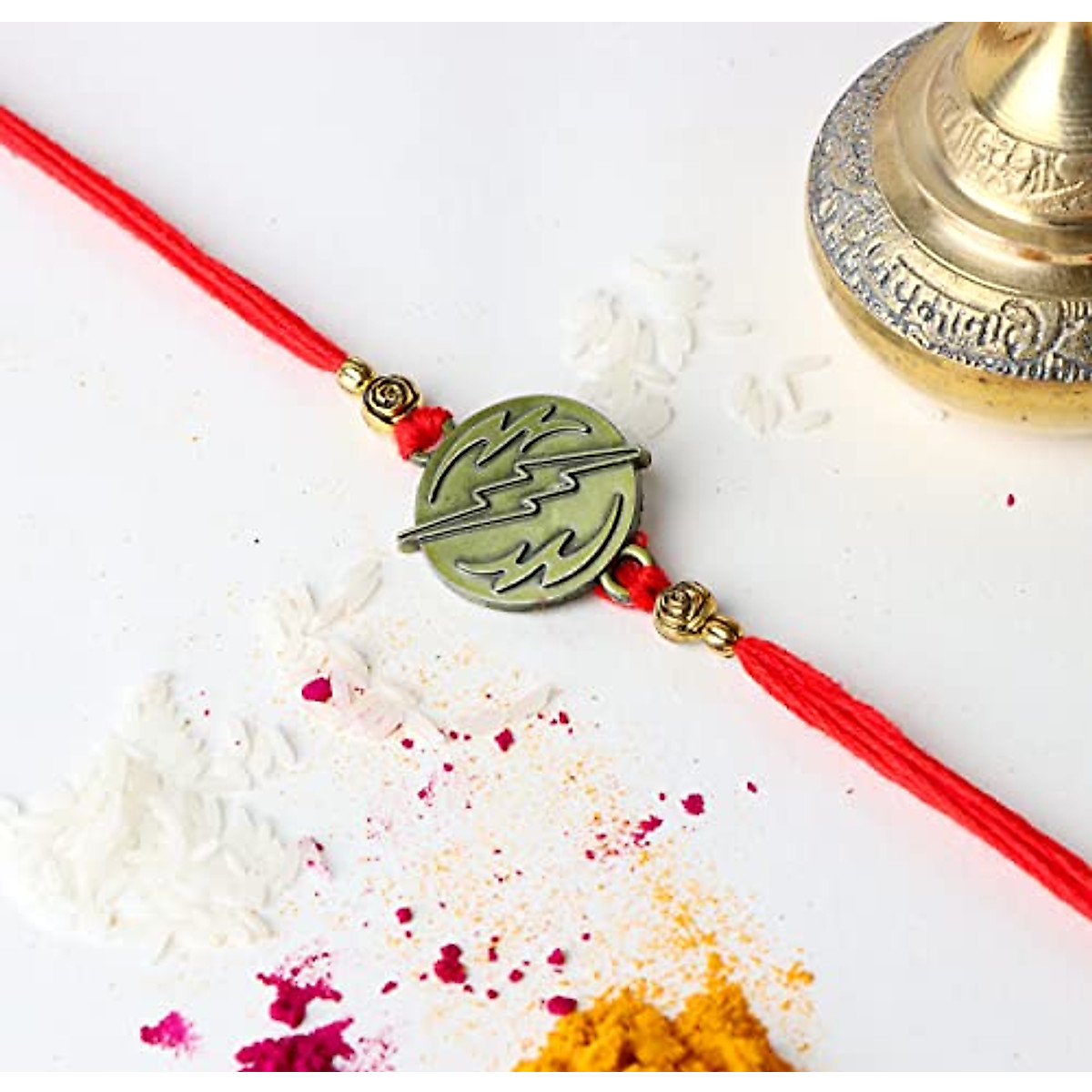 CHERKRAFT Rakhi for Small Brother Cartoon/Superhero Rakhi for Small Bhai Bro Rakhi Thread - CK069 (Design 3)