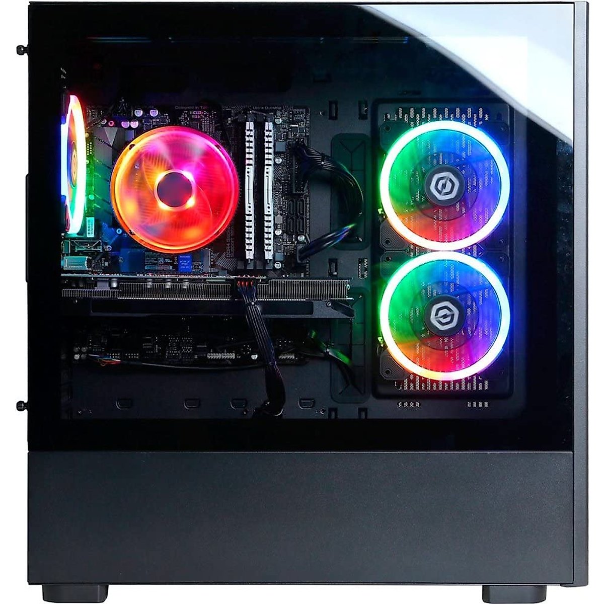 CyberpowerPC Gamer Xtreme Gaming Desktop Computer | Intel Core i7-11700F | GeForce RTX 3060 Ti | 32GB DDR4 | 1TB SSD+1TB HDD | Include Mouse and Keyboard | Win11 | with HDMI Cable Bundle