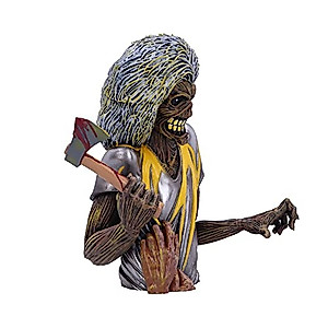 Nemesis Now Officially Licensed Iron Maiden Killers Bust Box (Small) Yellow, 16.5cm