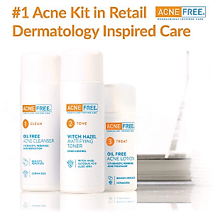 AcneFree 24 Hour Acne Clearing System 1 kit (Pack of 2)