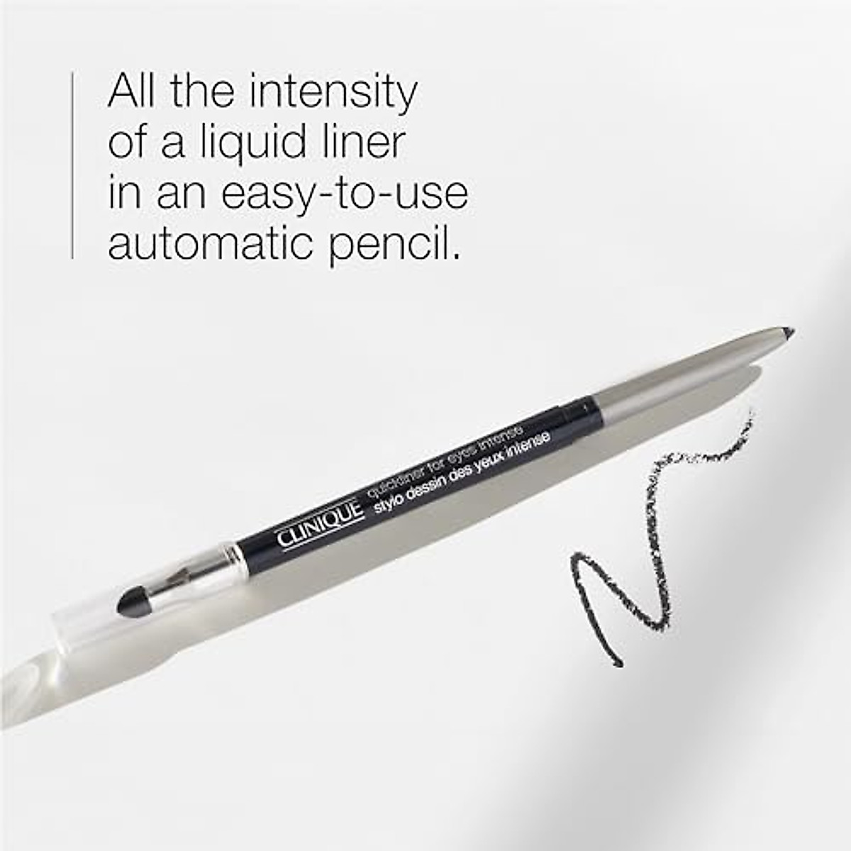 Clinique Quickliner For Eyes Intense, Intense Black