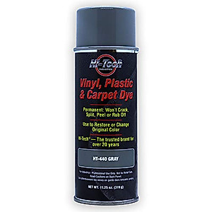 Hi-Tech Gray Vinyl Plastic & Carpet Aerosol Dye