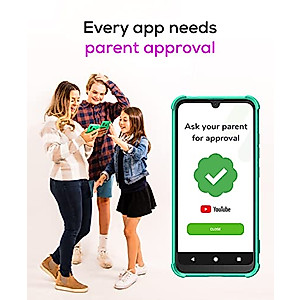 Teracube Thrive 64 GB Smartphone for Kids & Teens - Parental Controls, Healthy Time Limits, GPS Tracking, Talk/Text, Spam Blocker, Powered by T-Mobile (Activation Required)