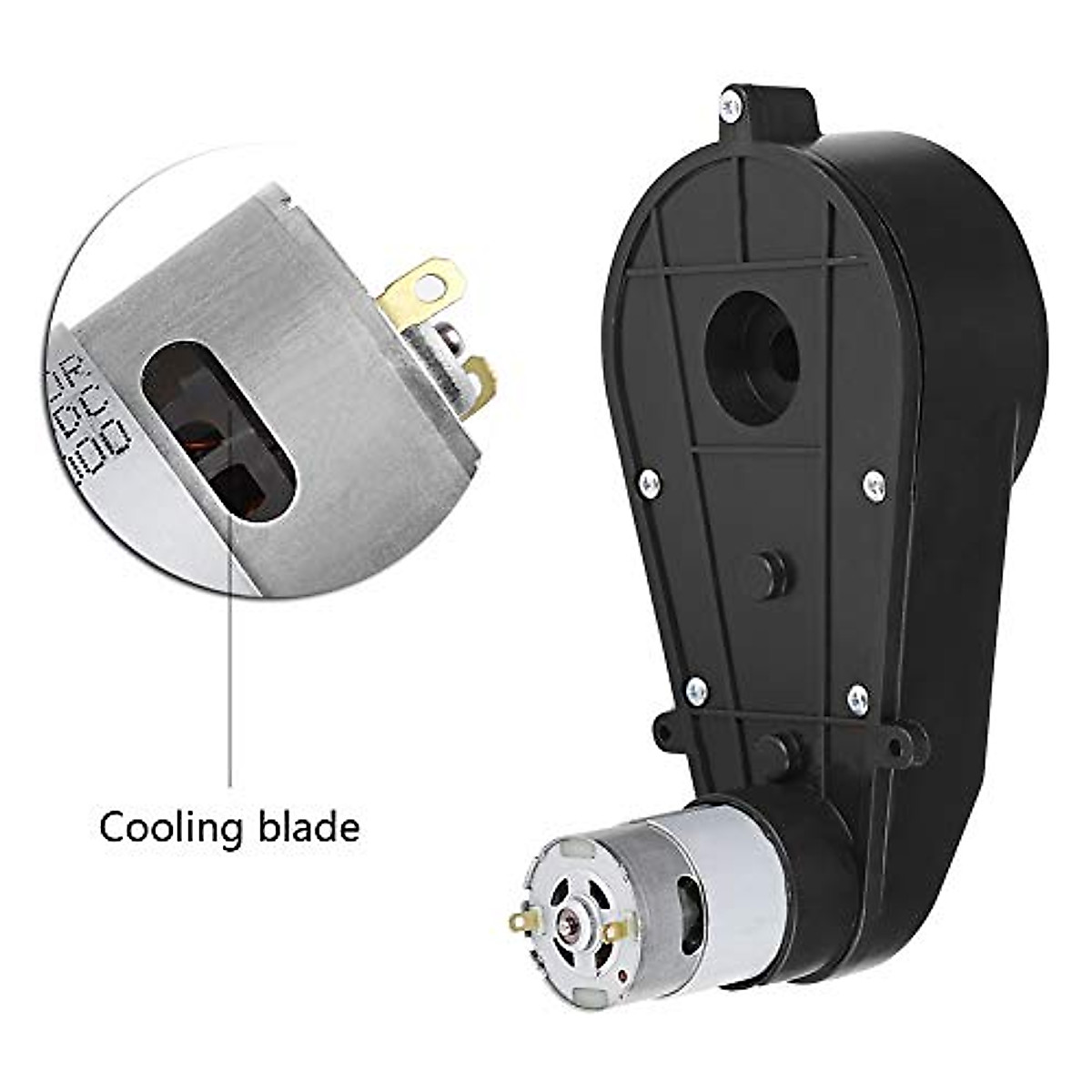 Ride-Ons 20000/ 30000RPM 6V/12V Toy Electric Motor for Cars, Remote, Motorcycles, Child Vehicles(12V 30000RPM)