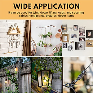 10 Pcs Eye Hooks Screw - 2.5 Inches Stainless Steel Eye Screws for Wood - Anti-Rust & Anti Corrosion Self Tapping Eye Hooks for Indoor & Outdoor use (Silver)