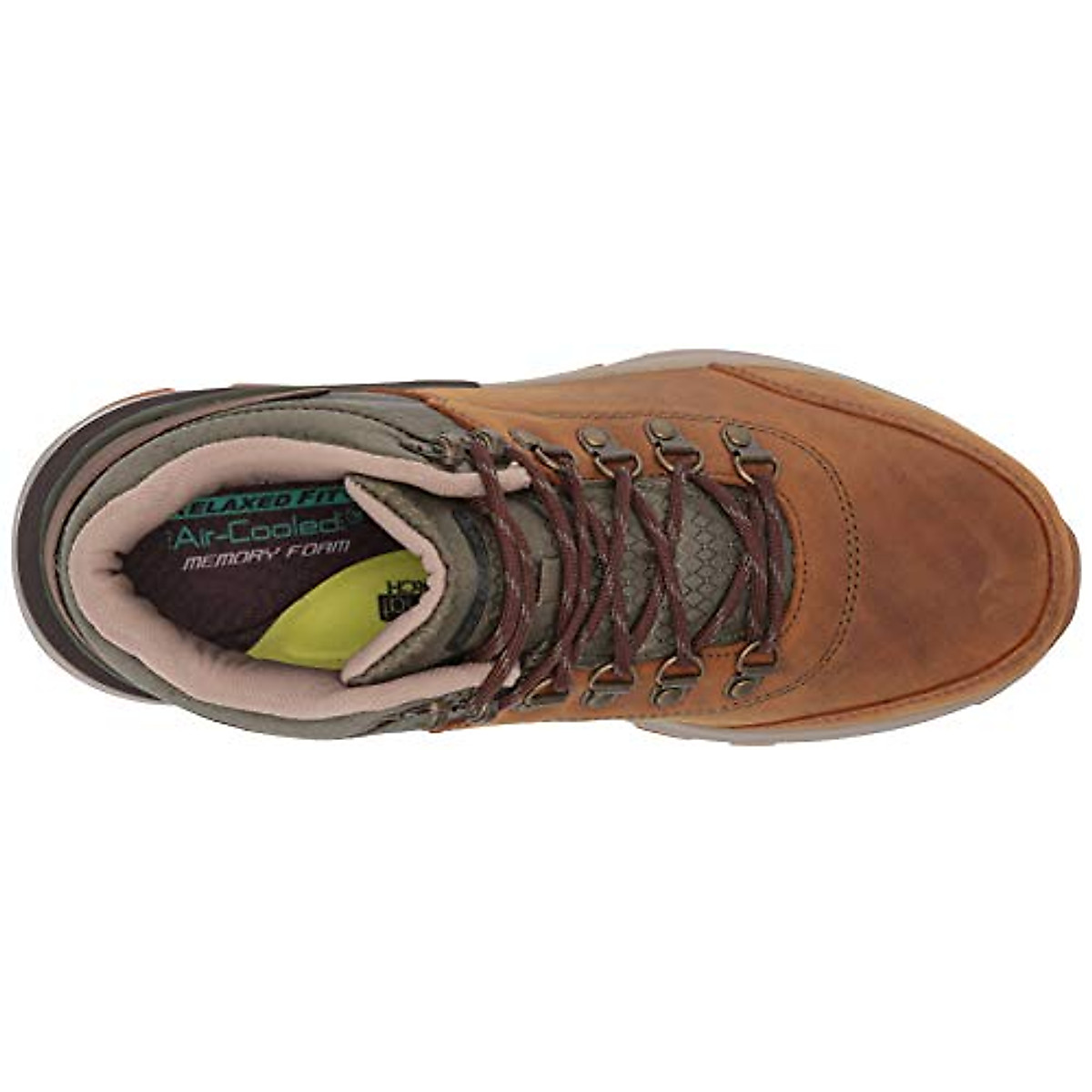 Skechers USA Men's mens Boot,Brown/Olive,13