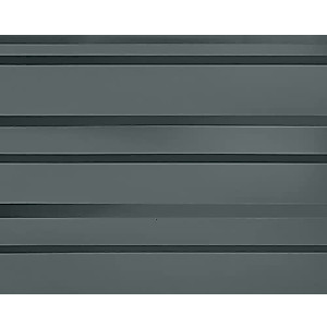 Arrow Carports Galvanized Steel Carport, Full-Size Metal Carport Kit, 12' x 29' x 7', Charcoal