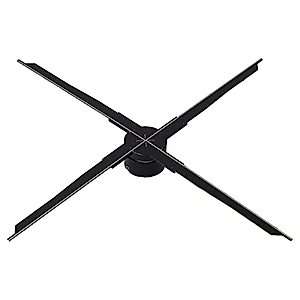 3D Hologram Fan Projector, 65CM 3D Hologram Advertising Display LED Fan with 2000 x 576 Hi-Resolution, 574 LED Beads & 16G Memory Card, Hologram Fan Advertising Display for Business, Store, Bar(#1)
