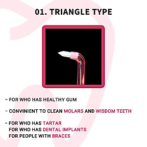 일반 DOCTUS End Tuft Toothbrush Triangle Type