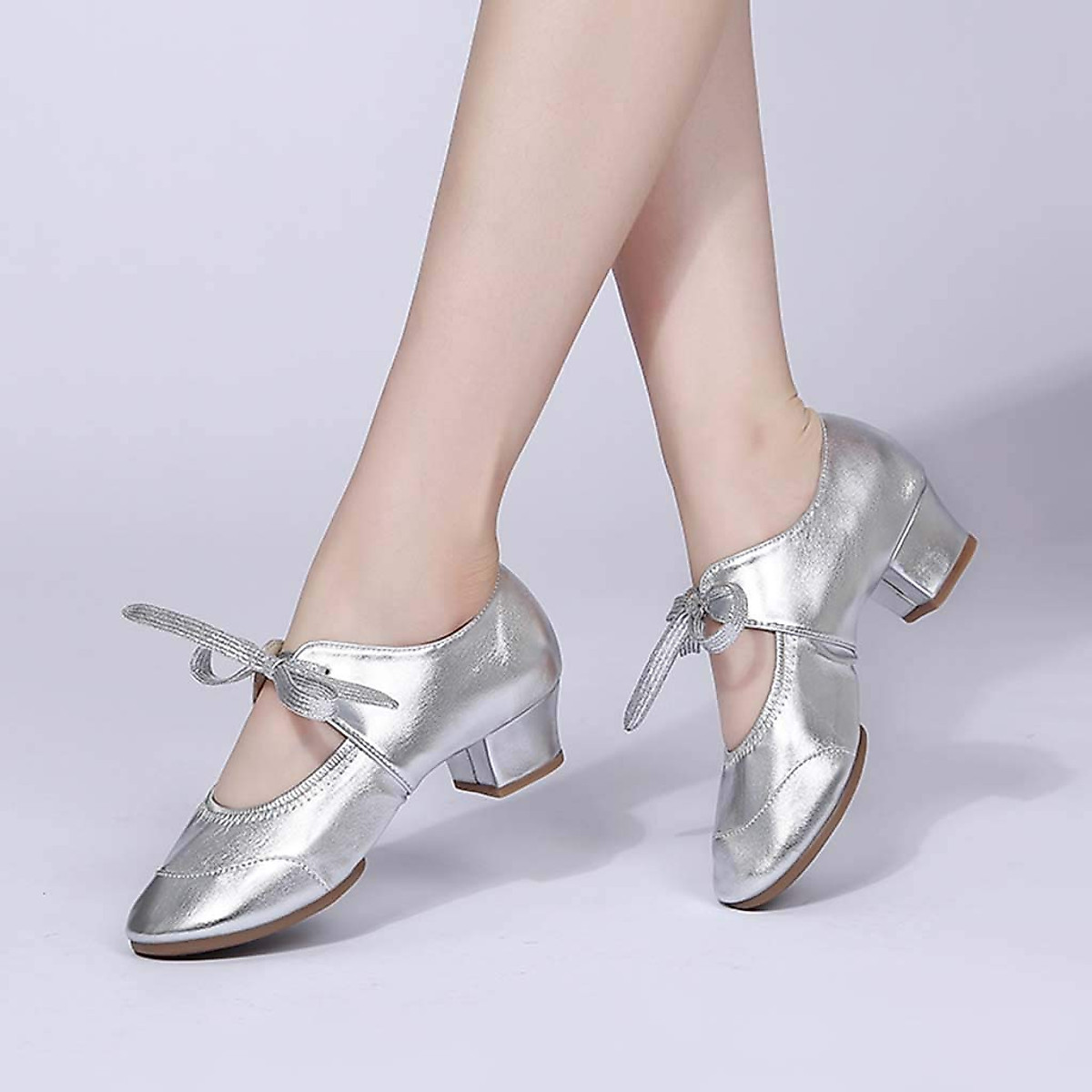 ZHOUXINGB Womens Boots Ankle, Hiking Shoes for Women Boho Sandals Wedding Sneakers Comfy Shoes Chunky Heel Slippers Basketball Chunky Heels for Women Silver