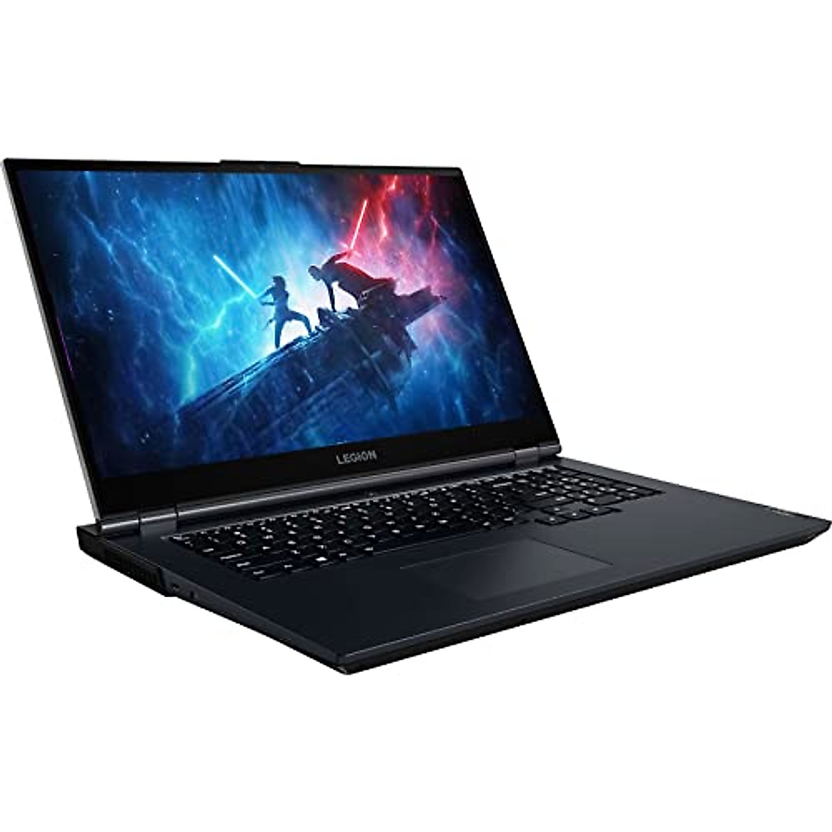 Lenovo 2023 Legion 5 17.3" 144Hz Gaming Laptop, AMD Ryzen 7 5800H, 32GB RAM, 2TB PCIe SSD, NVIDIA GeForce RTX 3050, Backlit Keyboard, Phantom Blue, Windows 11, 32GB SnowBell USB Card (Renewed)