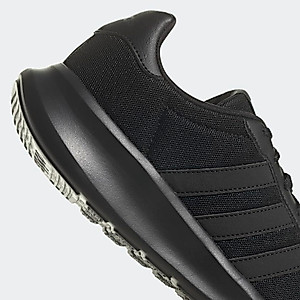 adidas Men's Lite Racer 3.0 Running Shoe, Core Black/Core Black/Gre, 11.5