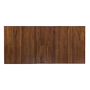 Powell Kraven Dining Table, Dark Hazelnut Finish