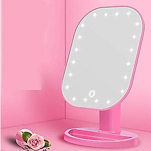 KXA Magnifying Glass Portable Sunglasses 10x Magnifying Glass led Travel Cosmetic Mirror Beauty Moisturizing Makeup Mirror