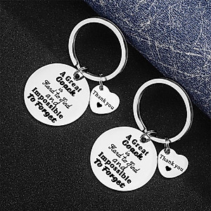 YF FY 2pcs Coach Keychains Sports Coach Gifts for Men Women Thank you keychains for Football Basketball Baseball Swimming Soccer coach