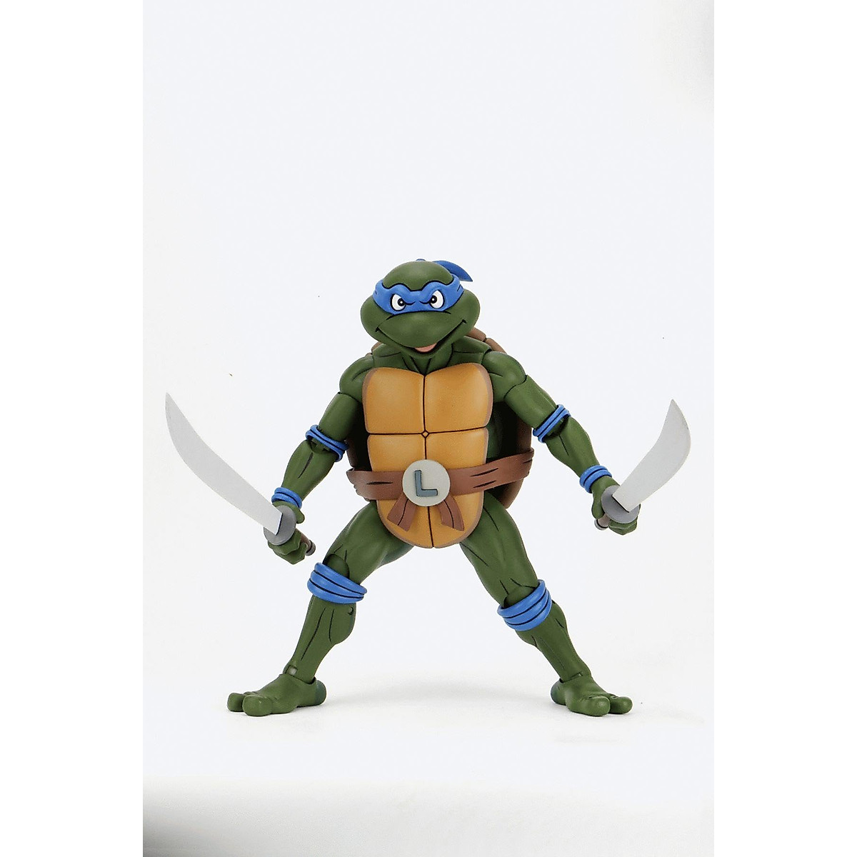 NECA TMNT Cartoon Giant Size Leonardo 1/4 Scale Action Figure