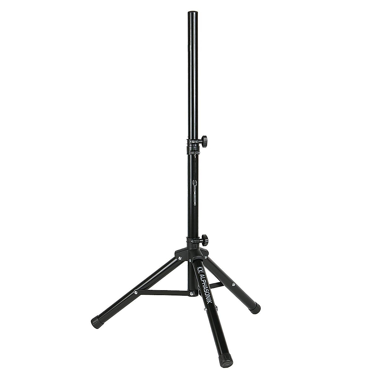 Alphasonik 8" Portable Rechargeable Battery Powered 800W Pro DJ Amplified Loud Speaker with 2 Wireless Microphones Echo Bluetooth USB SD Card Aux MP3 FM Radio PA System LED Ring Karaoke Tripod Stand