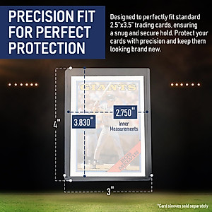 Premium Top Loaders for Cards | Hard Card Sleeves. Baseball Card Protectors. Trading Card Top Loader. Toploader Card Protectors. MTG + Pro Sports Cards Toploaders. Ultra Card Protectors Hard Plastic