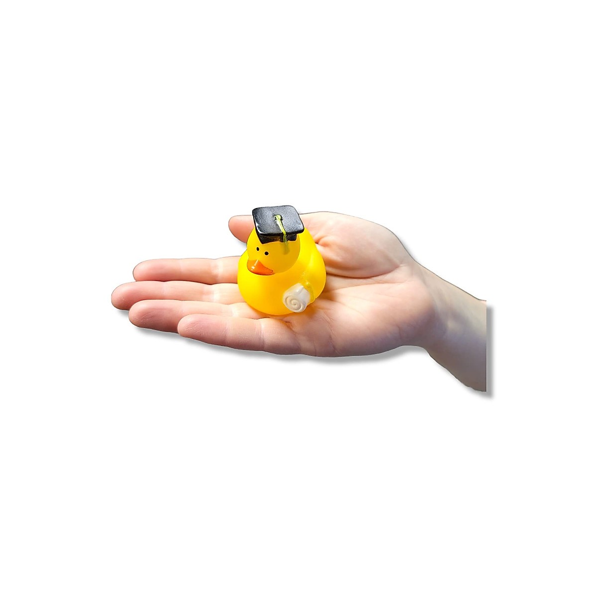 Cool Holiday Rubber Ducks (2") Standard Size. (12 Pack) Cute Duck Bath Tub Pool Toys. (Graduation Rubber Ducks)