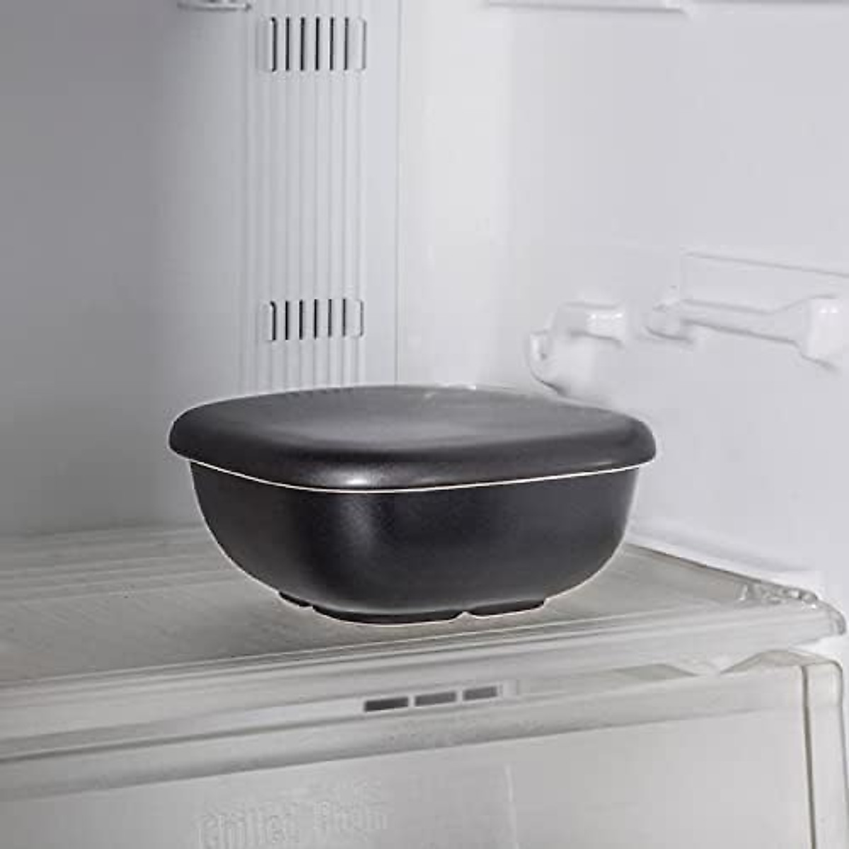 HARIO GO-2B Rice Pot, Microwave Safe, Black, 2 Pieces, Made in Japan