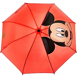 Western Chief Boy's Mickey Mouse Umbrella (Toddler/Little Kids/Big Kids) Red One Size